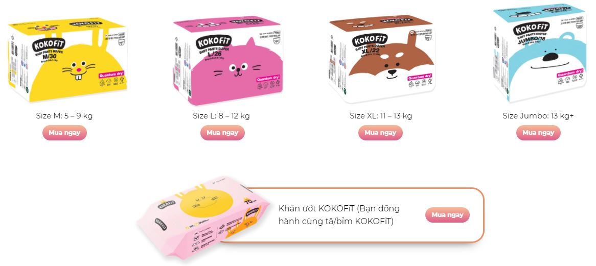REVIEW Tã Bỉm KOKOFIT - Sản Phẩm Tã Bỉm Top Đầu Hàng Quốc Và Số 1 Việt ...